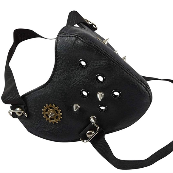 Accessories | Goth Mask Cover Decoration Costume Disguise Face Burner ...